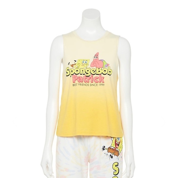 Nickelodeon | Tops | Juniors Spongebob Squarepants Patrick Star Best ...